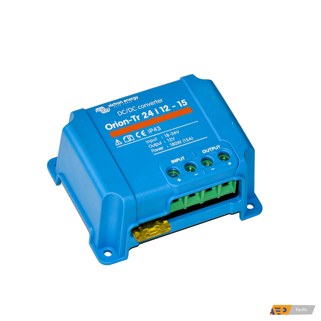 Orion-Tr non-isolated 24/12-15 (180W) Converter – AEP Victron Energy Store