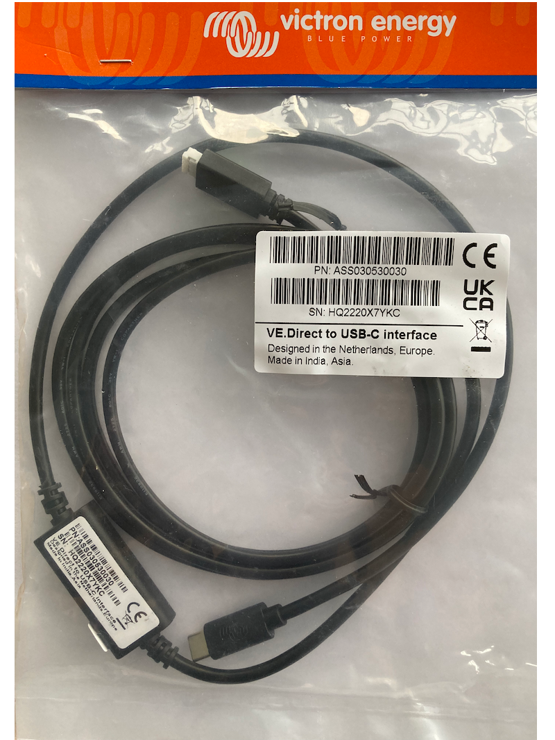 VE.Direct to USB-C interface – AEP Victron Energy Store
